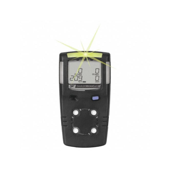 Detector GasAlert MicroClip XL para 1 gas CO Recargable version europea ...